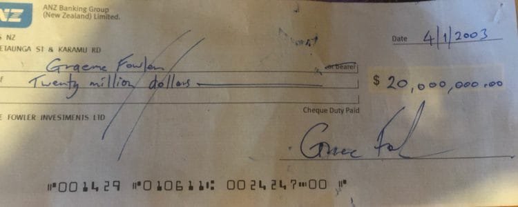 How Graeme Fowler Turned a $20 Million Cheque to Himself Into Reality ...