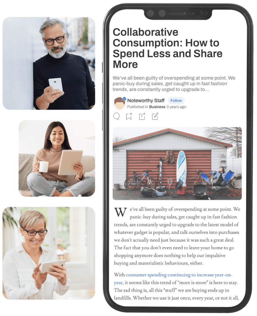 Share your story - Noteworthy